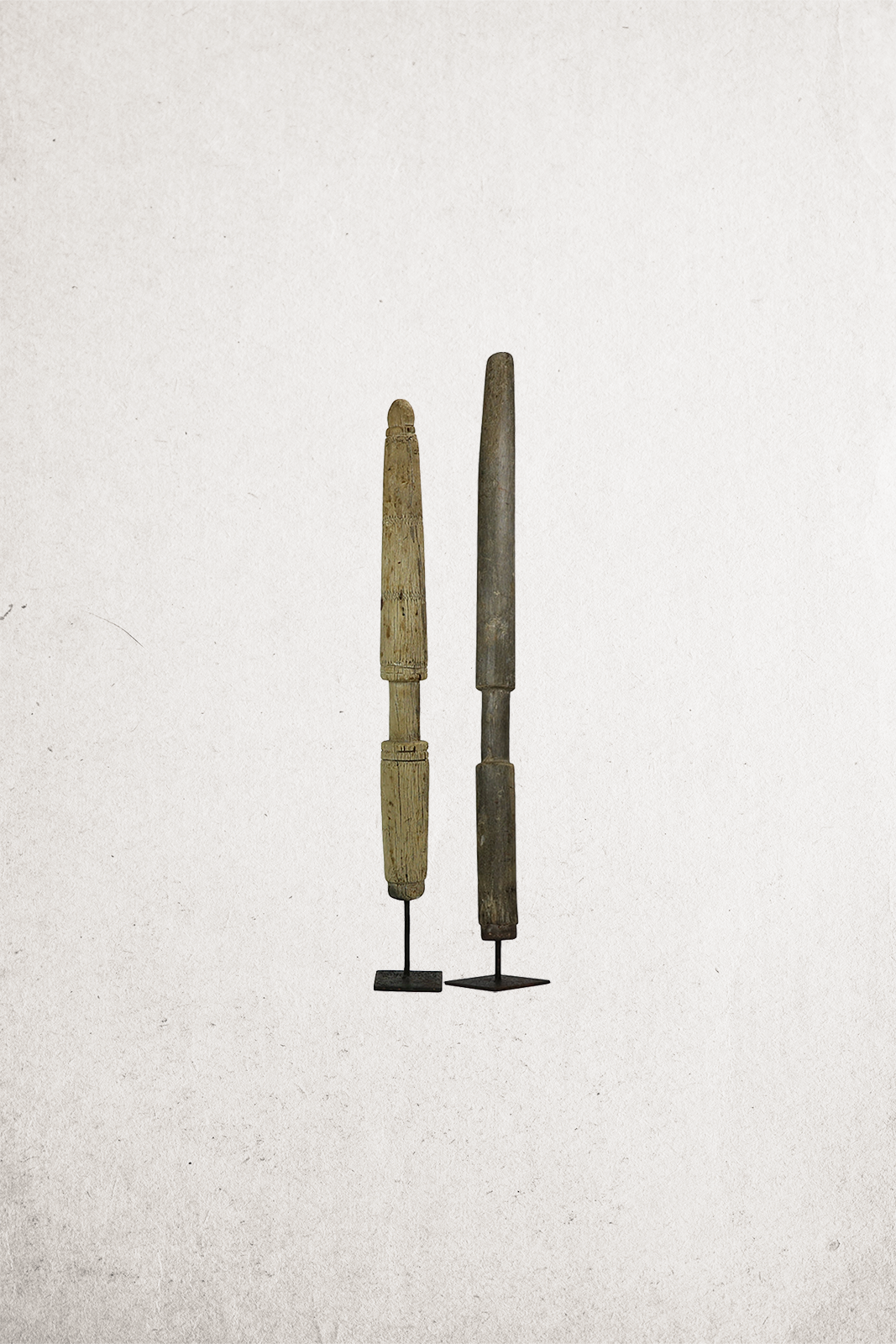 Mortar Handle On Stand Sculpture – Casa Refined Shop