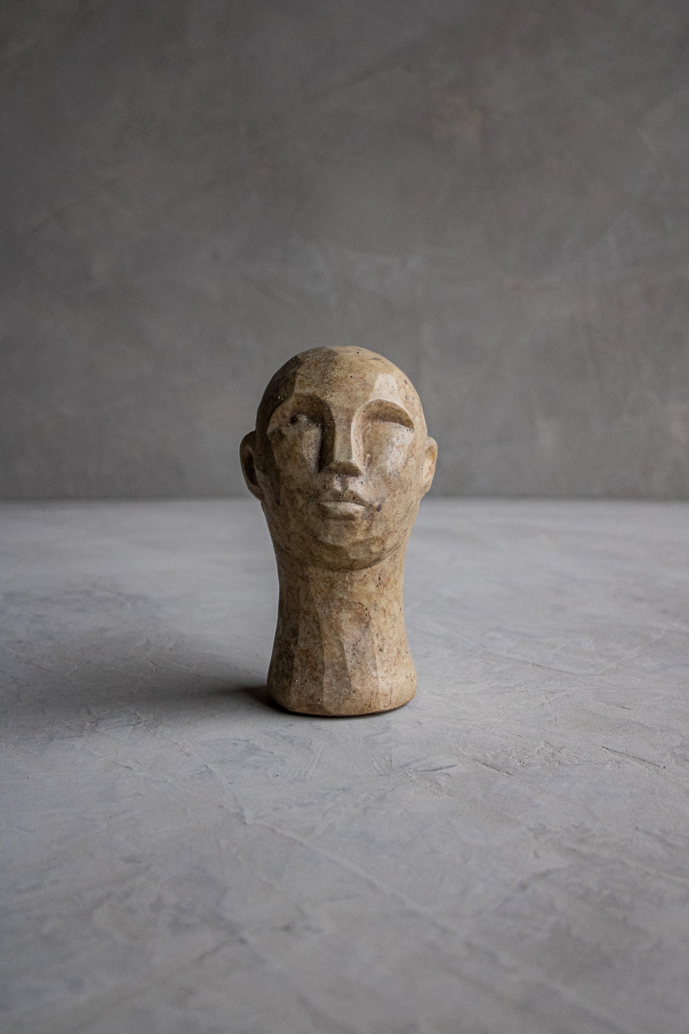 Carved Concrete Man Sculpture – Casa Refined Shop